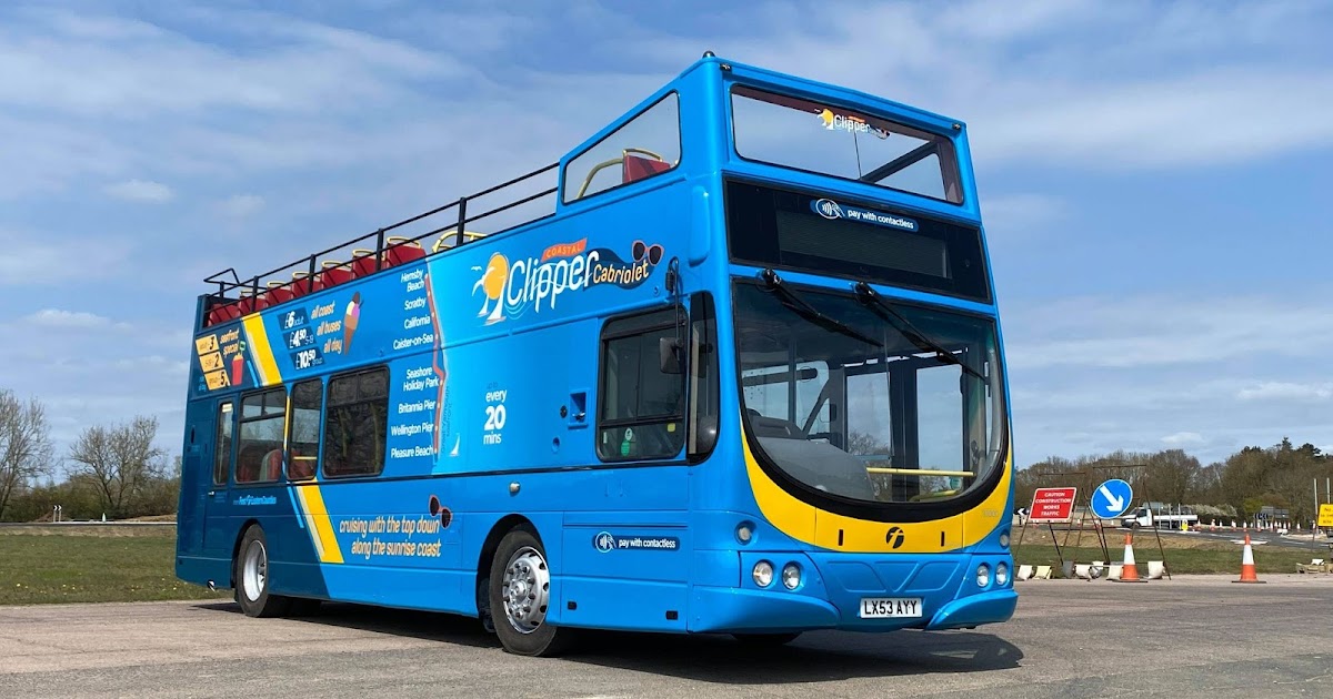 East Norfolk (& East Suffolk) Bus Blog: Second Clipper Cabriolet arrives