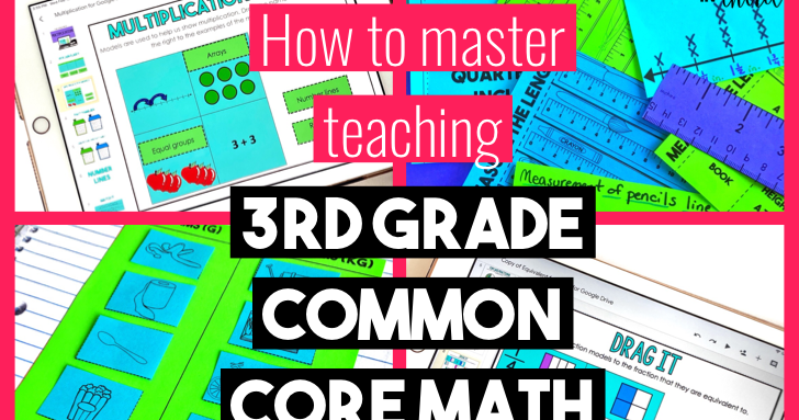 A Guide to Master 3rd Grade Common Core Math | Glitter in Third