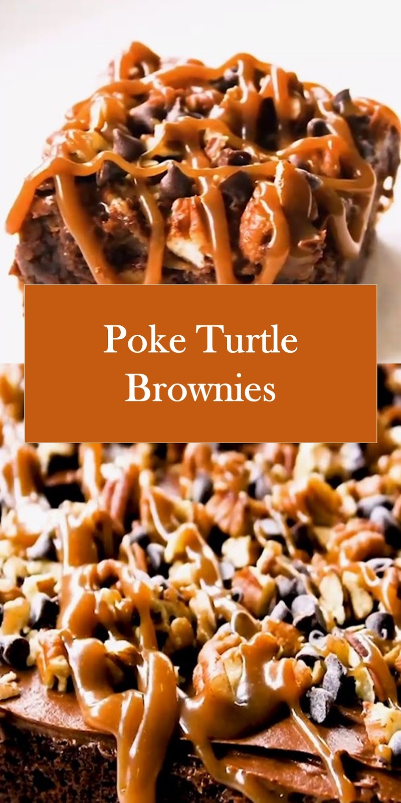 Poke Turtle Brownies #brownie #cake #recipes - xX....yummygrager.blogspot.com