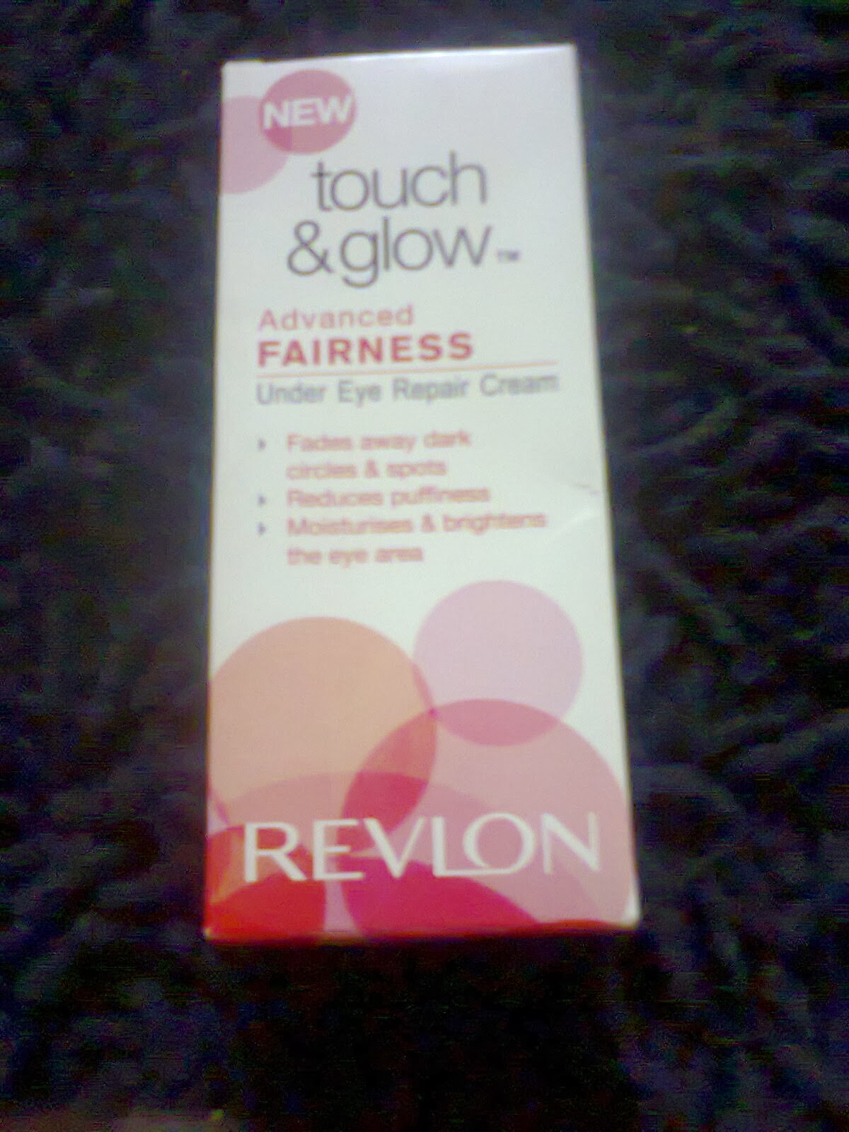 MyCosmeticDiary: REVLON Touch & Glow Advanced Fairness Under eye repair ...