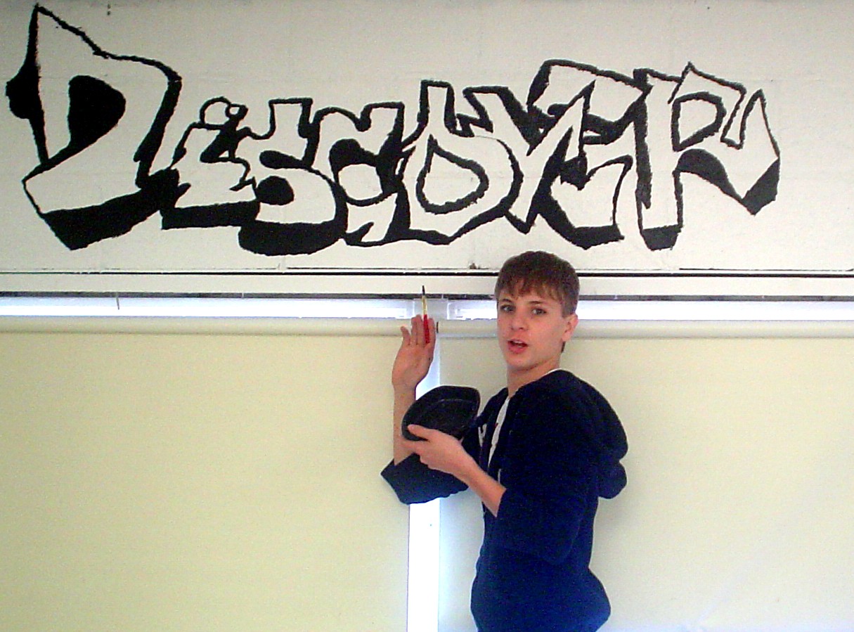Destiny In Graffiti Letters