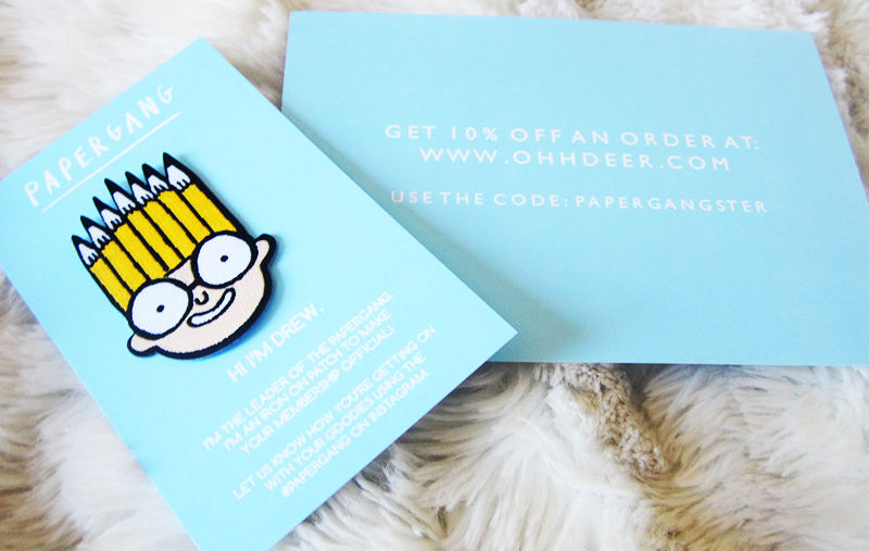 Lifestyle | My First Papergang Subscription Box — VVNightingale