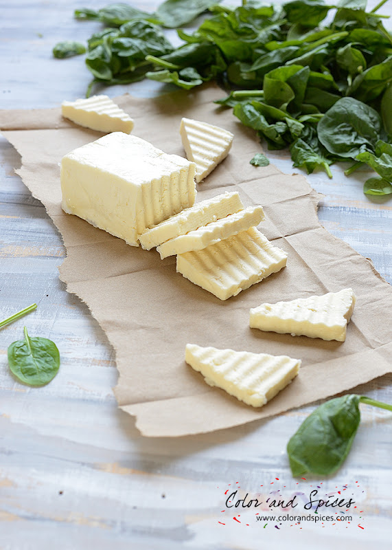 Color and Spices: saag paneer...