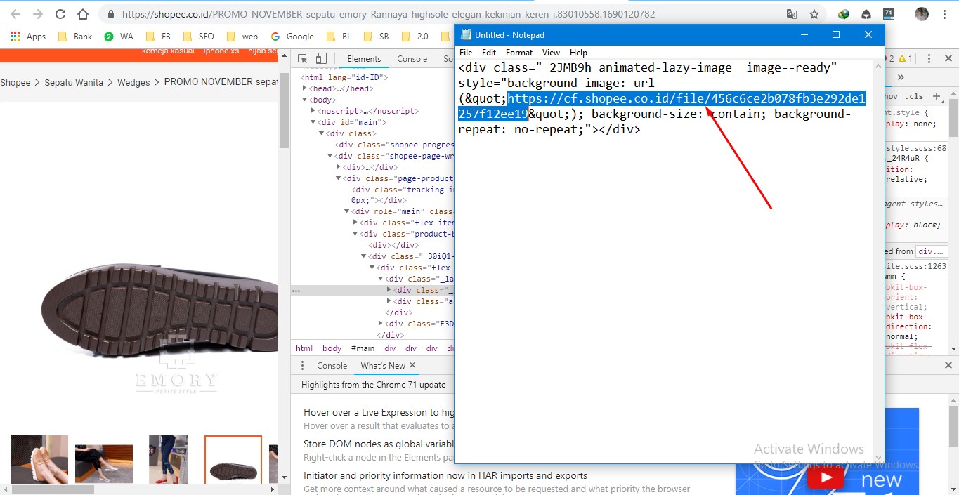 Cara Mudah Banget Download Foto Dari Shopee di Laptop - Jajaka Kulon
