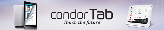 CONDOR Tablettes tactiles MINI CTAB - Condor Informatique