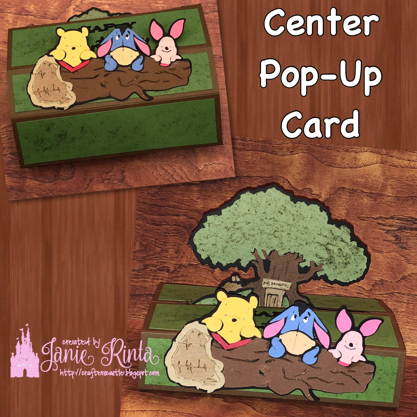 Crafter's Castle: Center Pop-Up Card - Tutorial