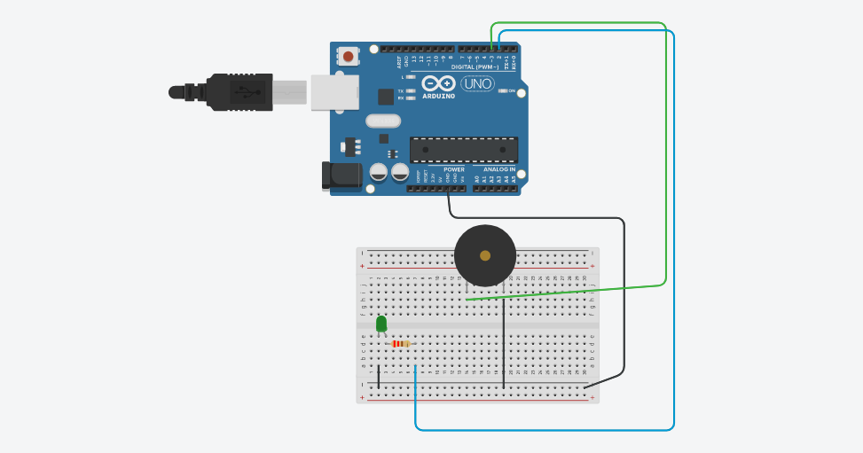 INDIVIDUAL #1: Buzzer con LED y Arduino
