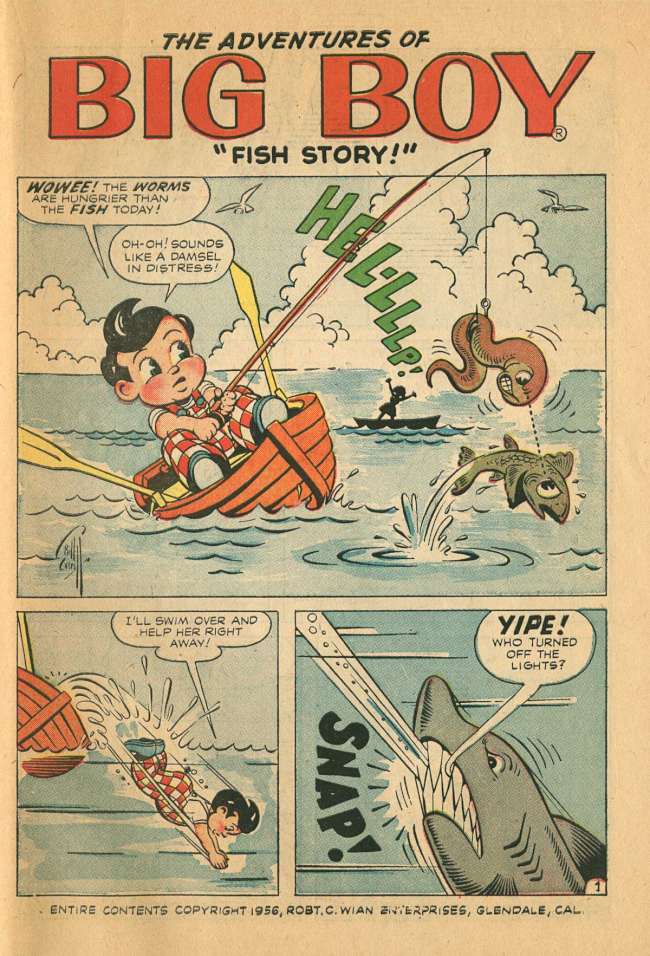 Saved From The Paper Drive: Comic Book Short Story~Big Boy