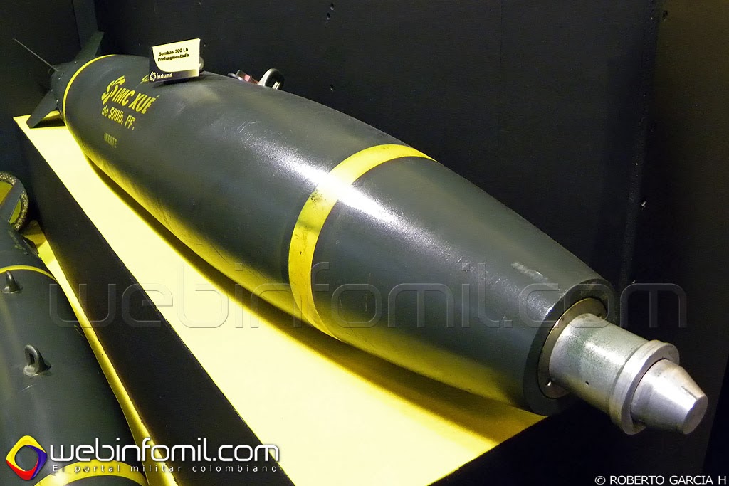 Colombia fabricará bombas más potentes y de mayor precisión - Webinfomil