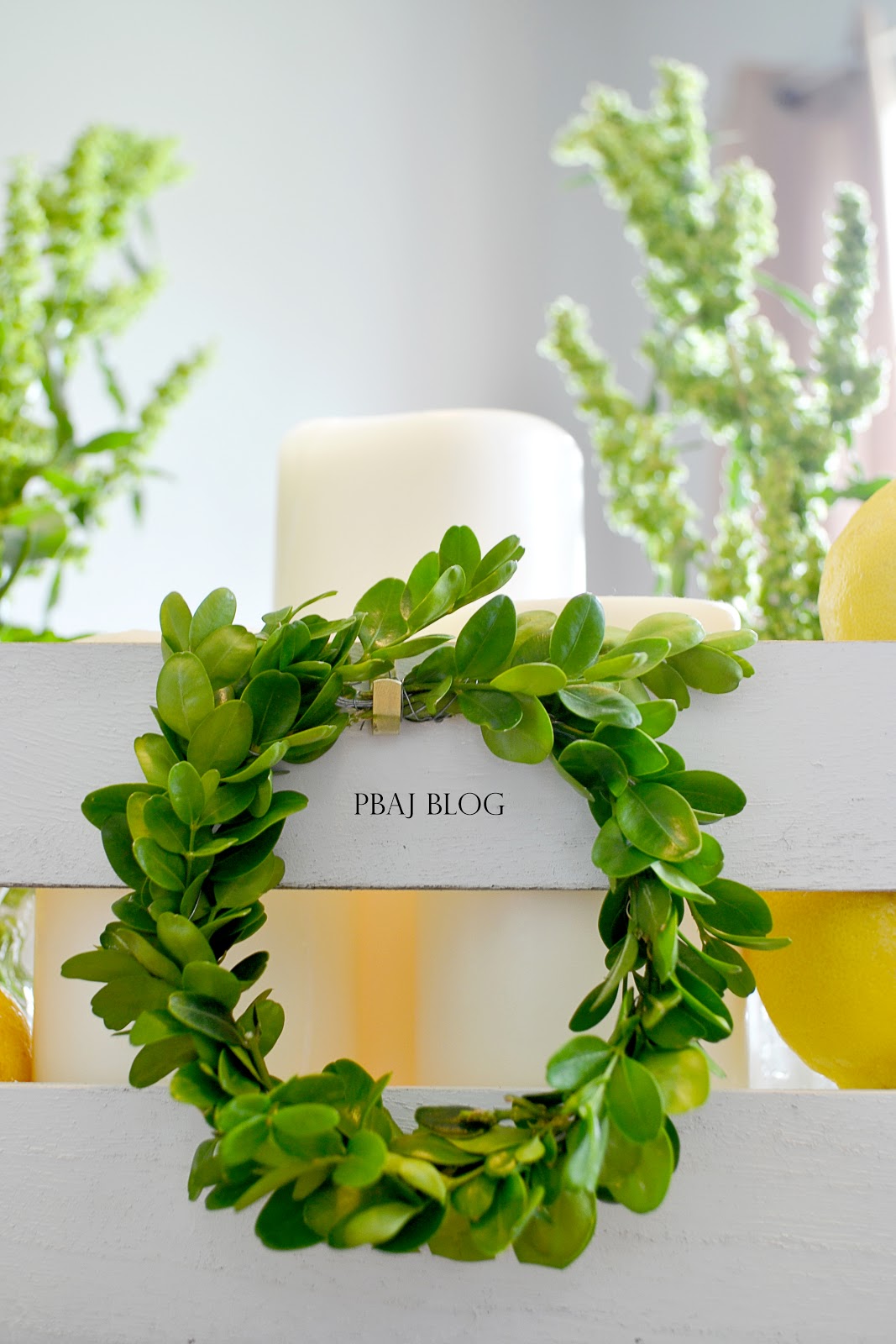 pbaj blog: Summer Crate Centerpiece.