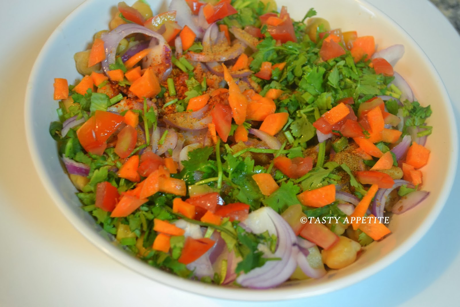 Aloo Chana Chat / Easy Chat Recipes / Step by Step