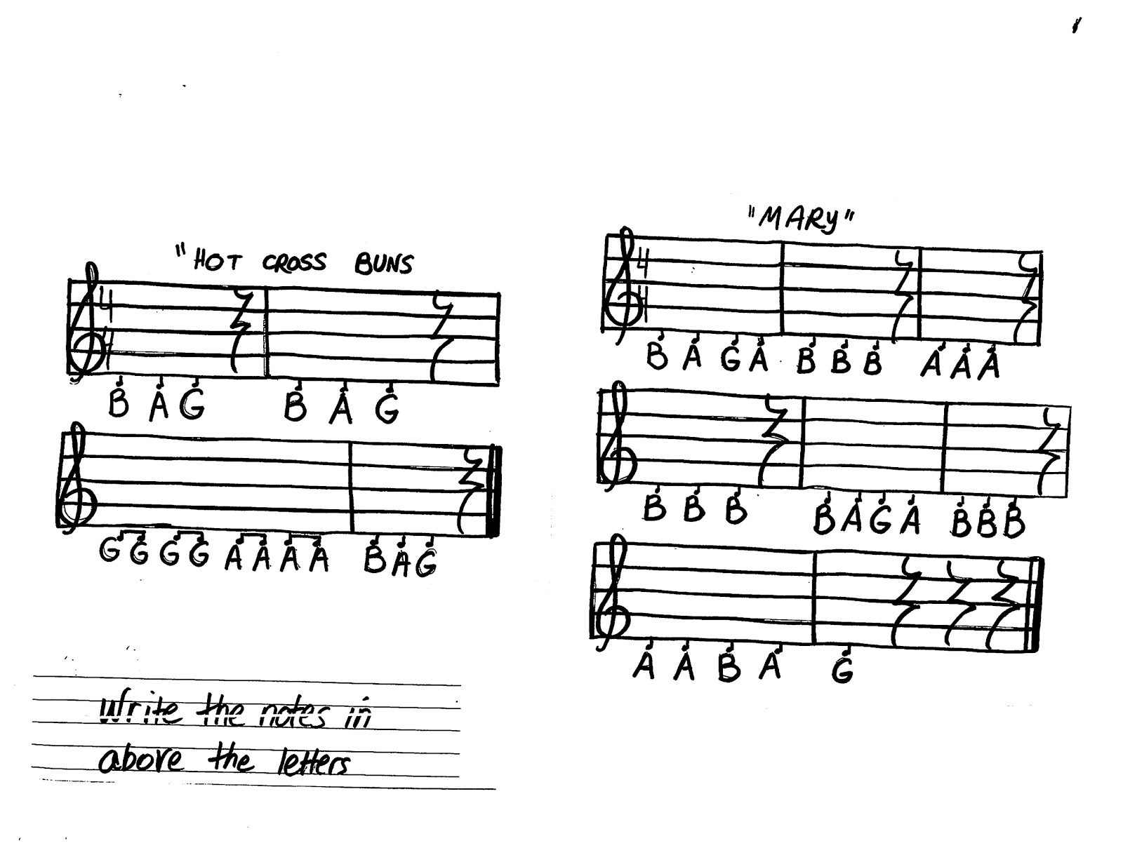 Miss Jacobson's Music: THEORY #6: TREBLE CLEF NOTE READING
