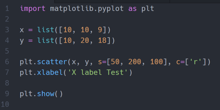 Python matplotlib.pyplot.xlabel():산을 붉게 물들이는 꽃