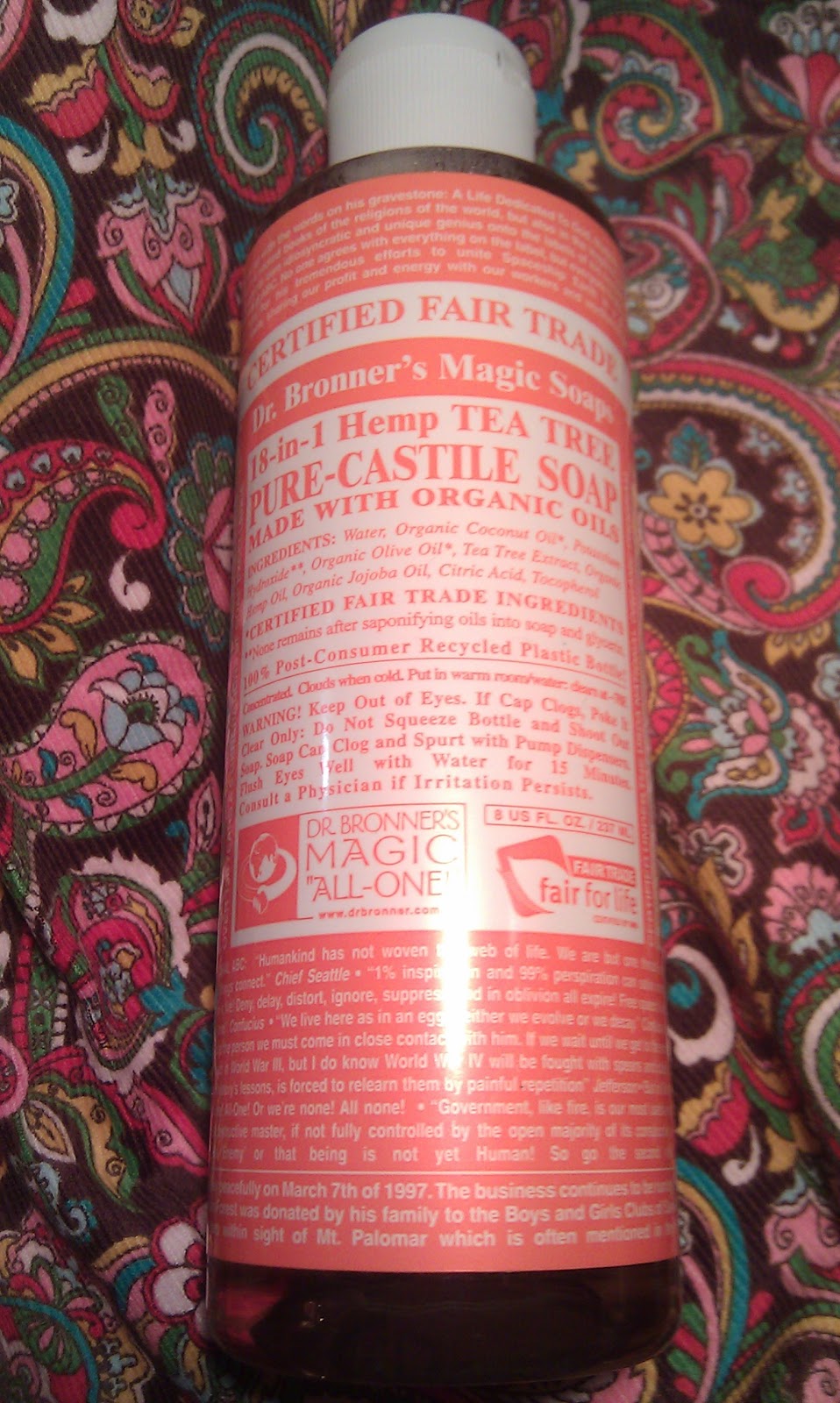 Dr. Bronner's Magic Soaps!