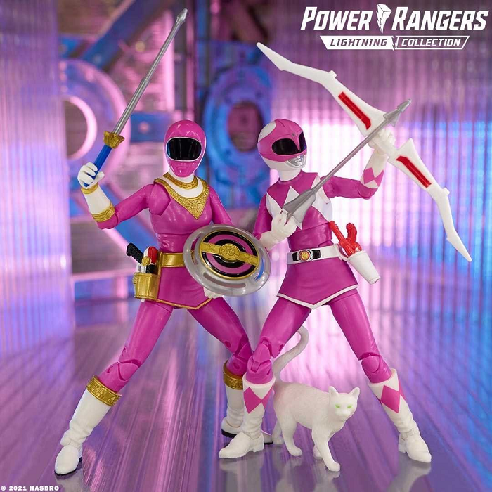 Hasbro revela novos produtos dedicados às Ranger Rosas de Power Rangers