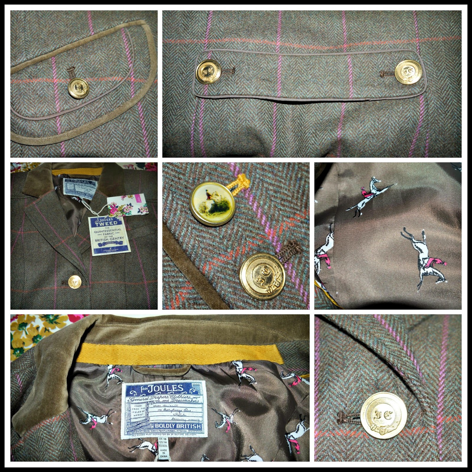 Inside the Wendy House: Country Living - Tweed Jacket from Joules