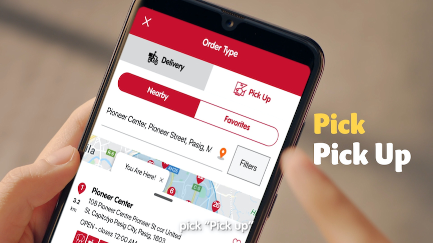 Lemon GreenTea: The Jollibee Order & Pick Up feature makes your Take ...