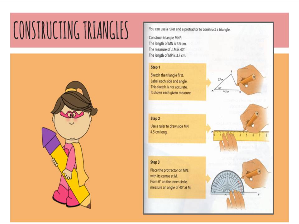 Ms Rashid: Geometry - Constructing Triangles