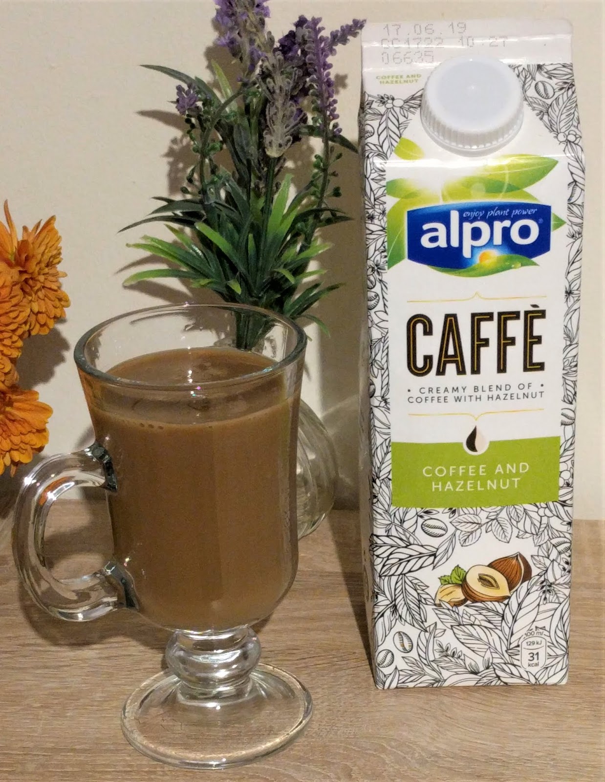 Diets and Calories: Alpro Caffe Coffee & Hazelnut Drink Review