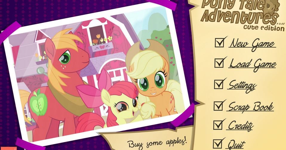 Equestria Daily - MLP Stuff!: Pony Tale Adventures Releases New Demo ...