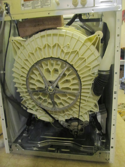 Half Finished House: Front Loader Fix-it - Replacing a washing machine ...