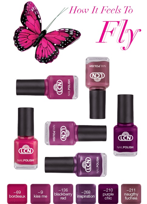 Betty Nails: LCN - Nail Polish Color Guide