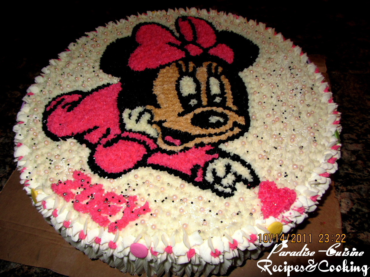 Paradise-Cuisine , Recipes &Cooking: Minnie Mouse Cake--Tort Minnie Mouse