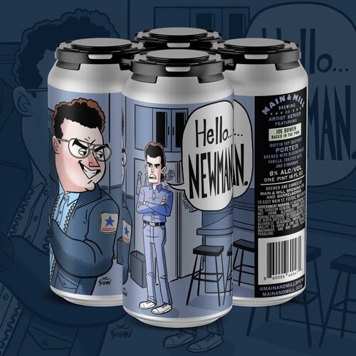 The Wine and Cheese Place: Main & Mill Hello, Newman Blueberry Muffin ...