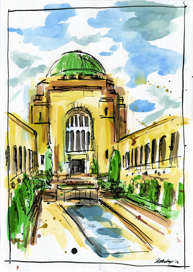 Urban Sketchers Australia: Australian War Memorial
