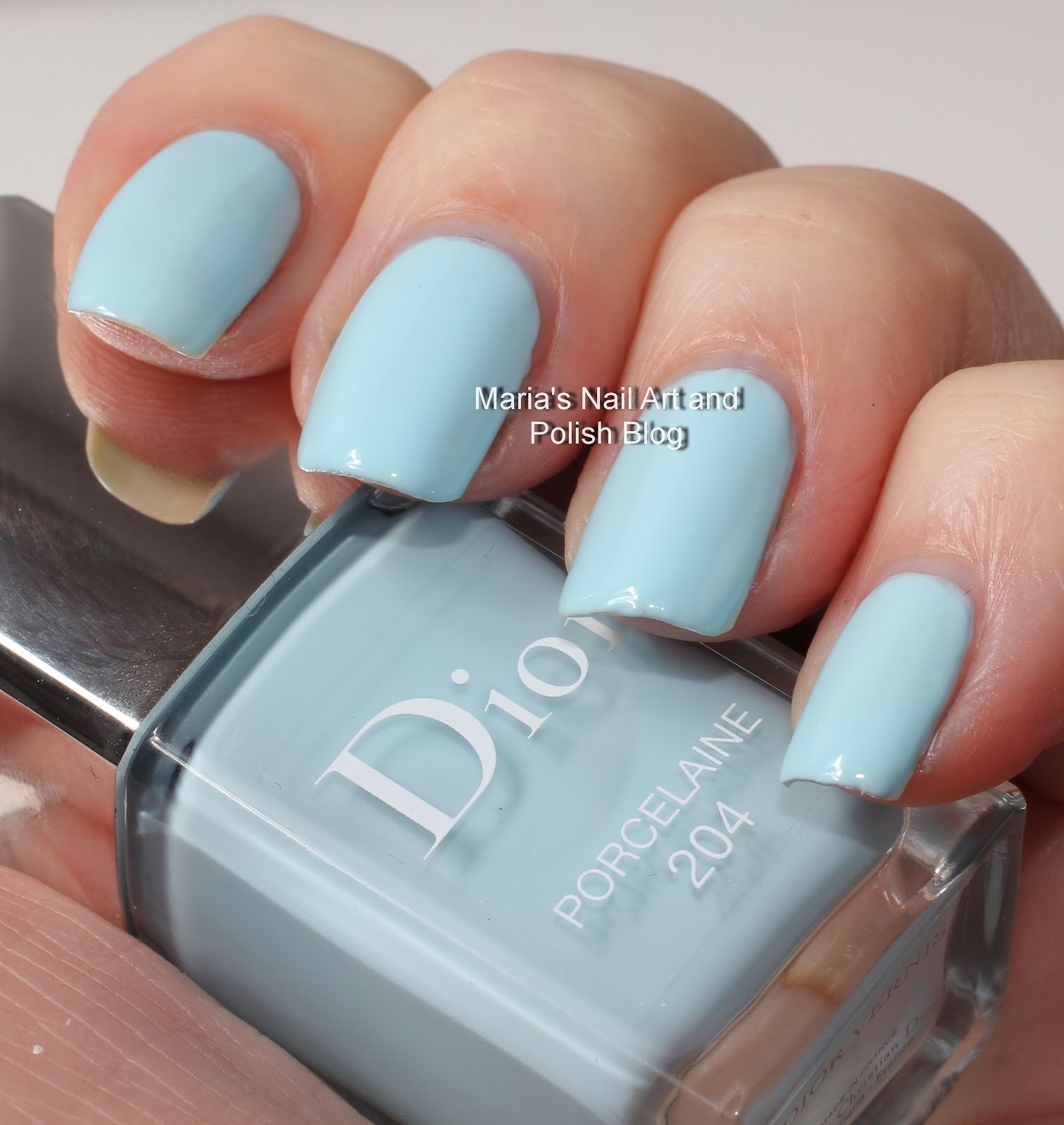 Marias Nail Art and Polish Blog: Dior Porcelaine 204 Trianon spring 2014 coll. swatches ...