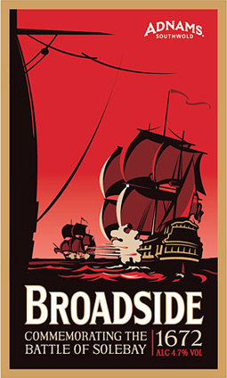Adnams Broadside, una cerveza para conmemorar una batalla