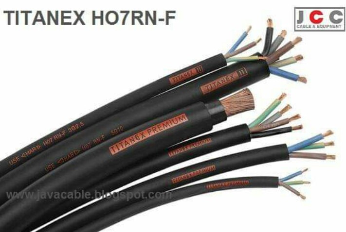 JAVA CABLE CENTER: Ready: Kabel H07RNF 3X2.5mmsq Titanex (Rubber Cable)