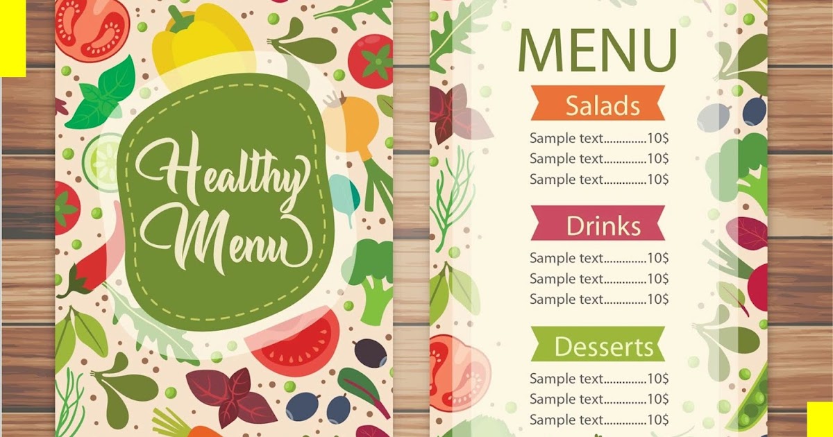 Jasa Desain Poster Menu Murah dan Cepat - TOKODESAIN.ID