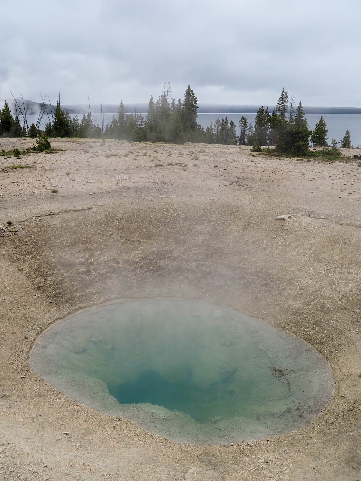 Little Hiccups: Yellowstone National Park: West Thumb Geyser Basin