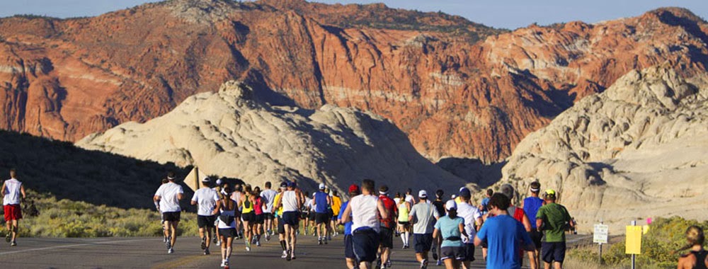 Road Trail Run: St George Marathon (UT)- Magic Course, Magic Day