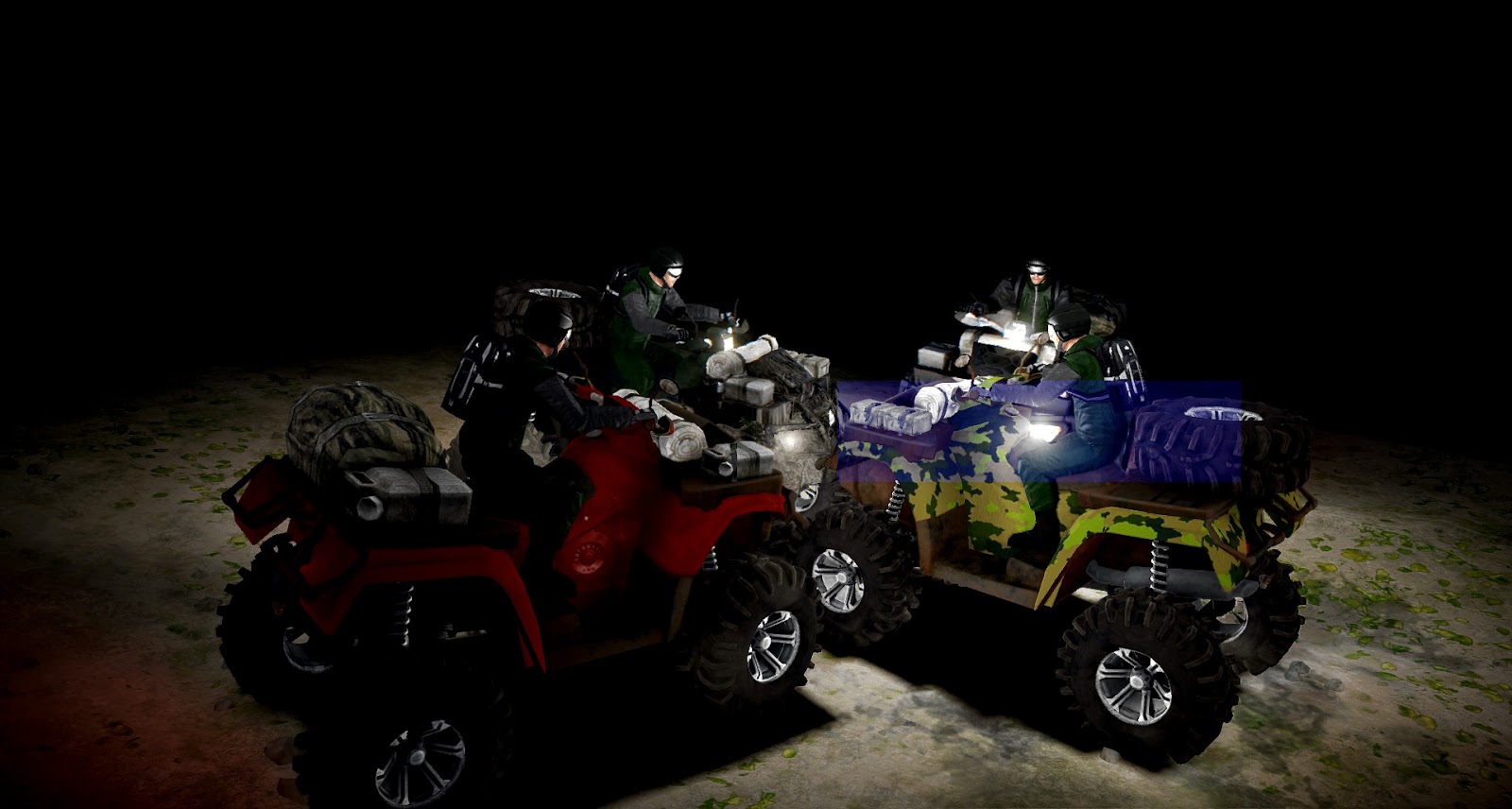 mod ATV 4ranger squad
