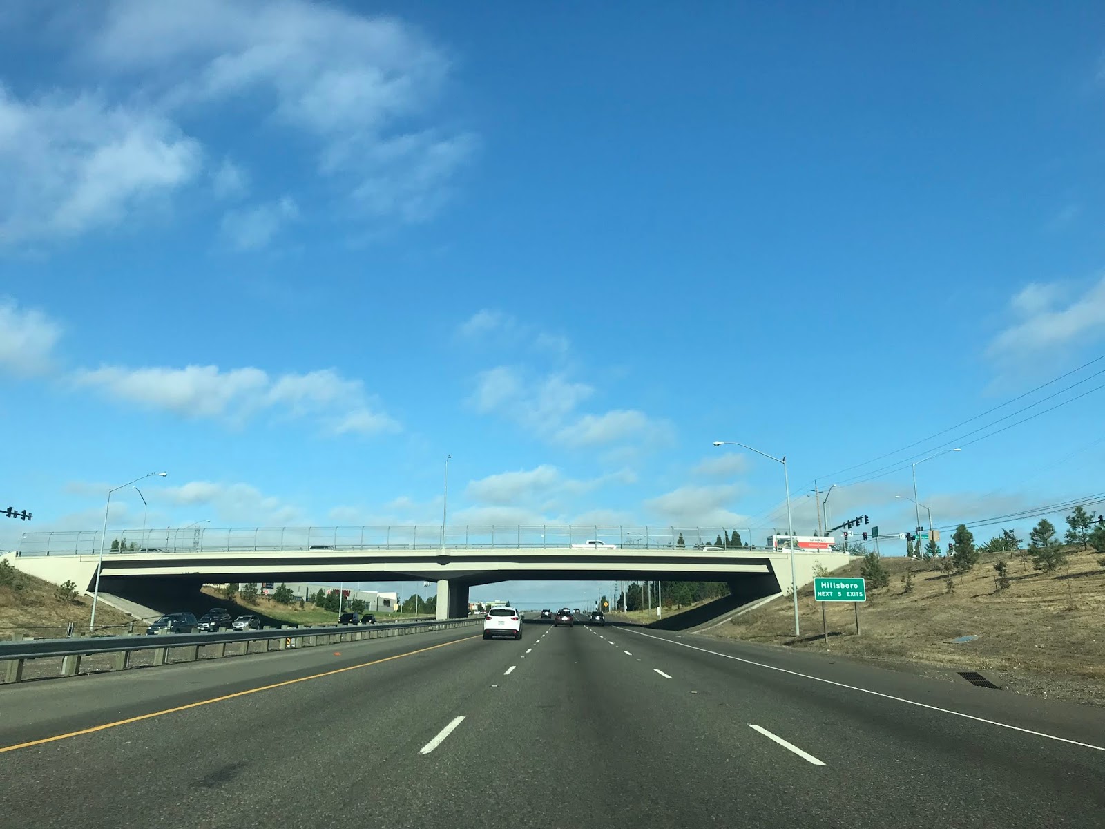 US Route 26 on the Sunset Highway from downtown Portland to US 101