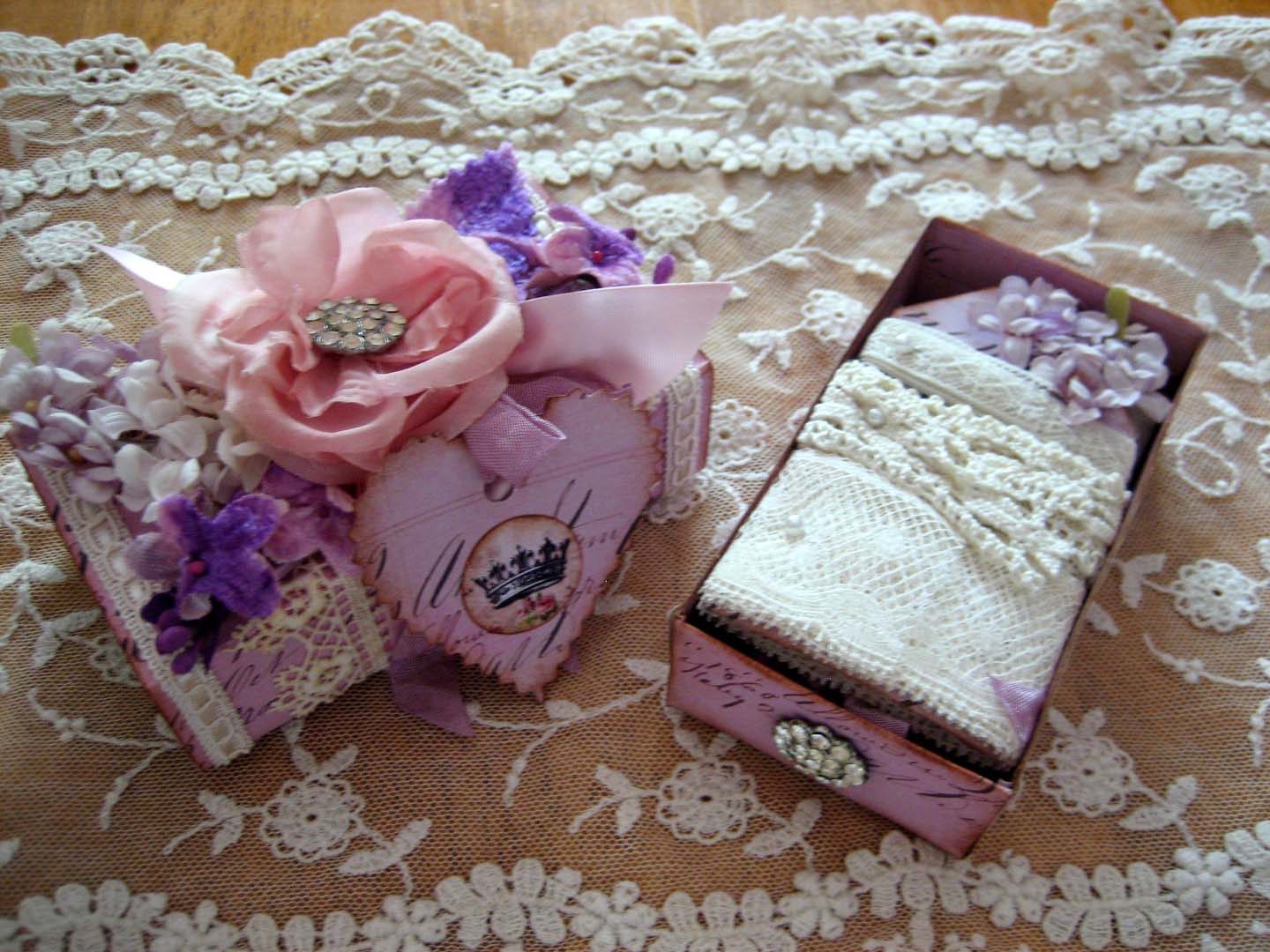 Designs By Terri Gordon: Match Box Swap