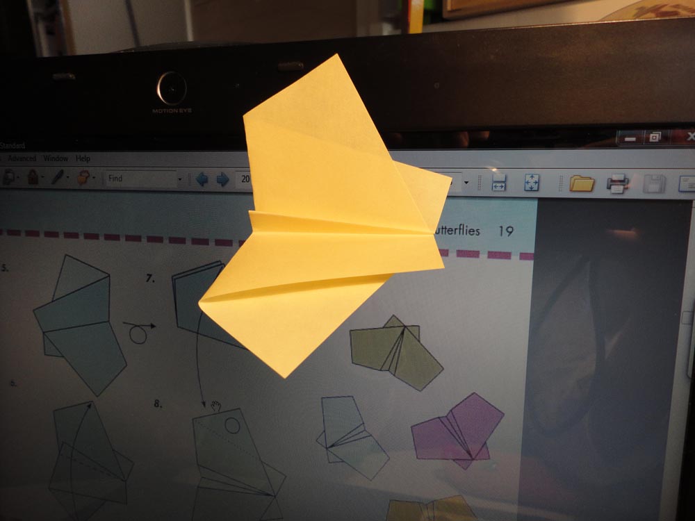 Catrela 74 sticky Note Butterfly catrela-74-sticky-note-butterfly