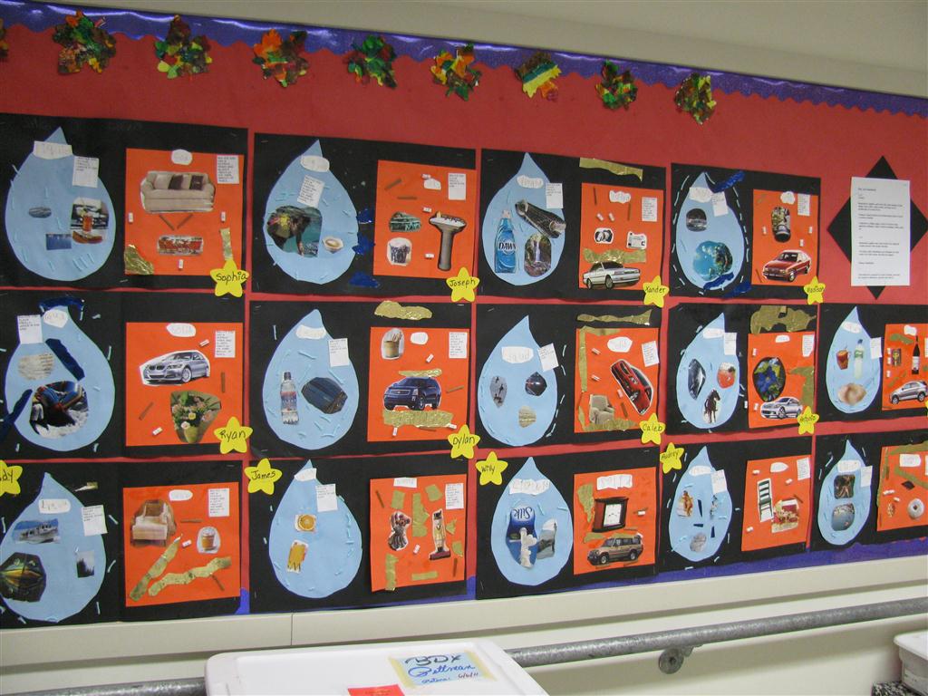 Art Makes Kids Smart: 1st grade collage