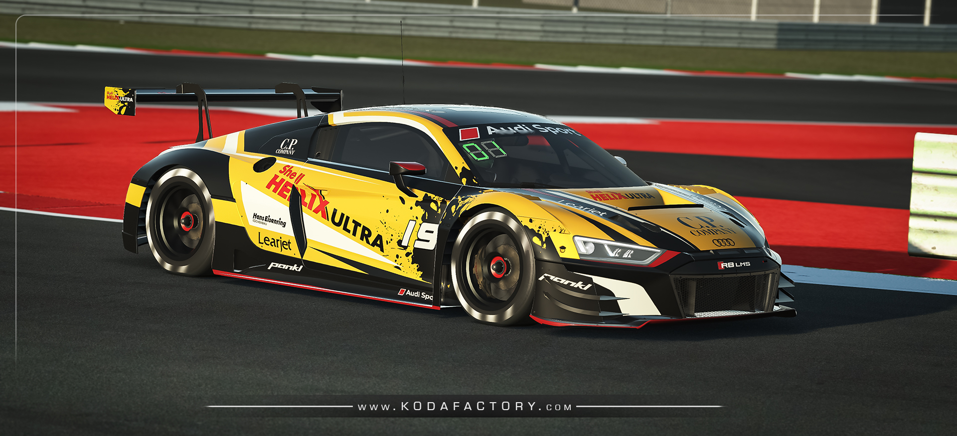Koda Factory: Shell Helix Audi R8 LMS GT3 2019 | rFactor 2