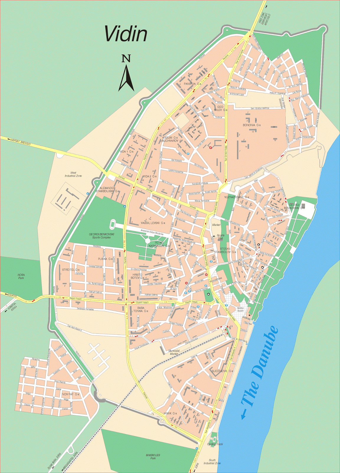 Полезен български: Карта на Видин