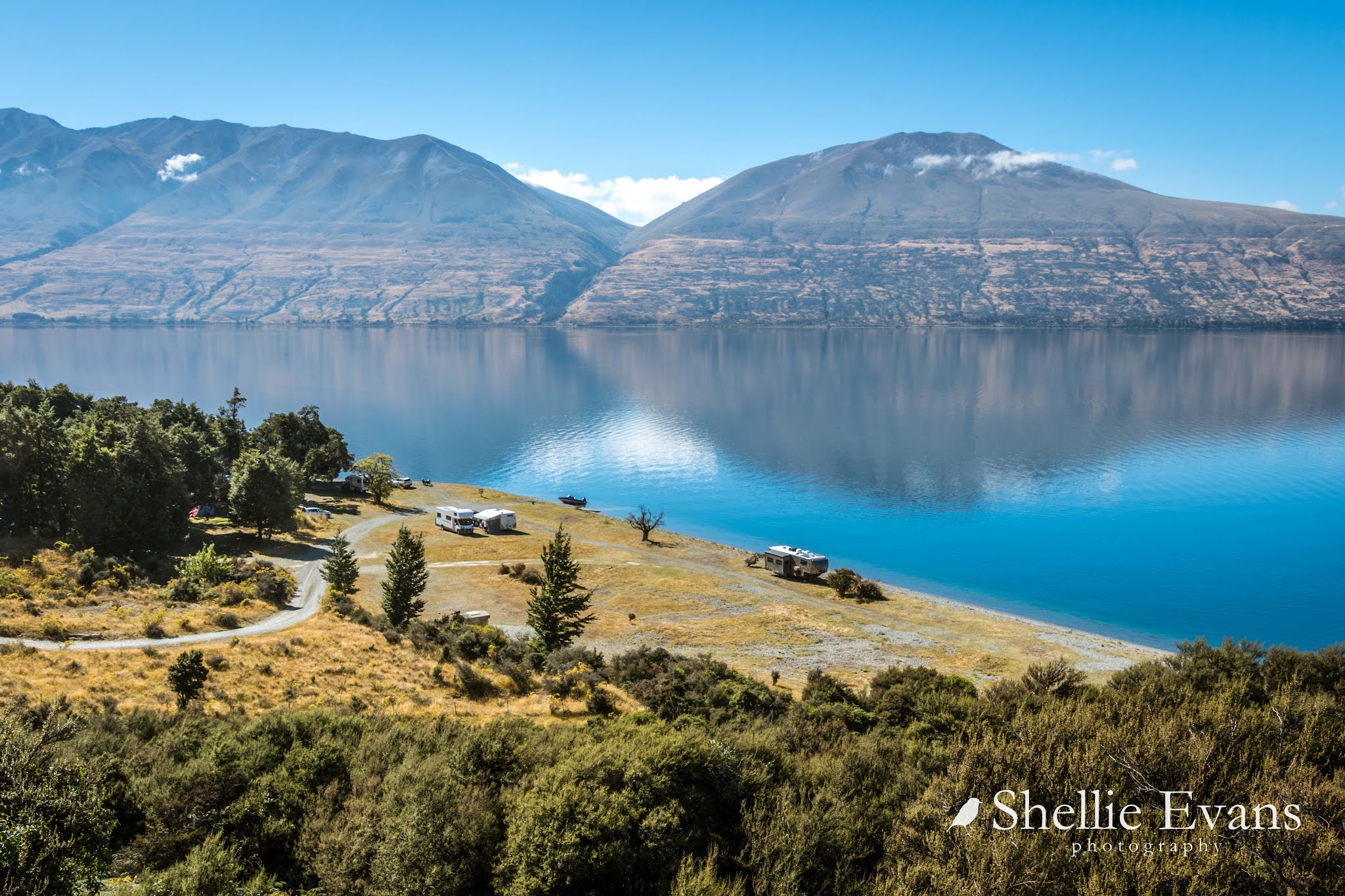 Two Go Tiki Touring: Camping at Lake Ohau, Waitaki District, Otago