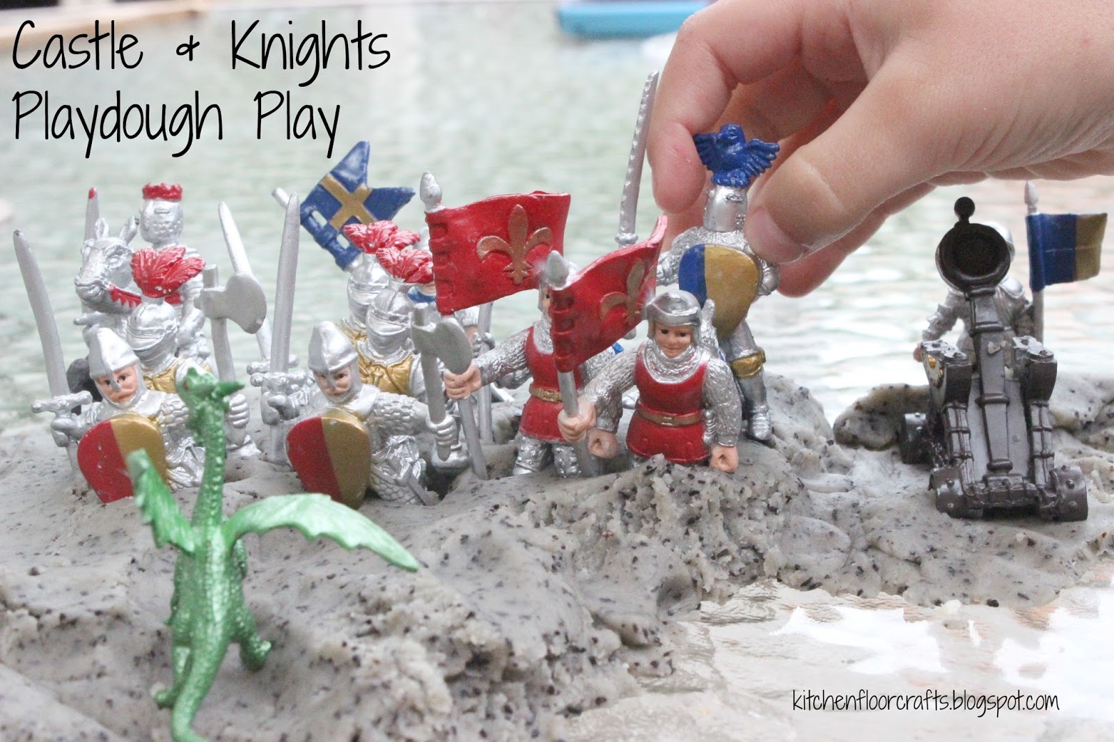 Kitchen Floor Crafts: Castle Week (Simple Summer Theme Week #4)