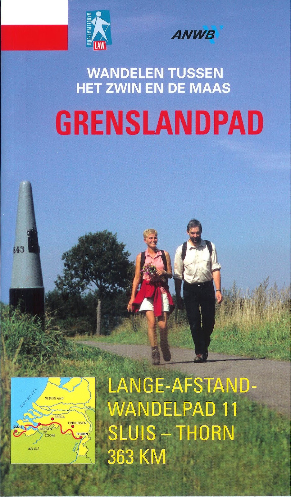 Grenslandpad: de route herzien: Wandelnet heeft haar site vernieuwd!