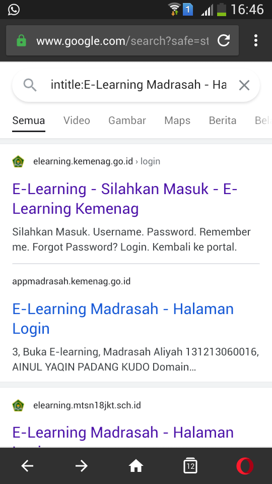 Deface Poc E-Learning Madrasah - Arbitary File Upload | Rendom Learn