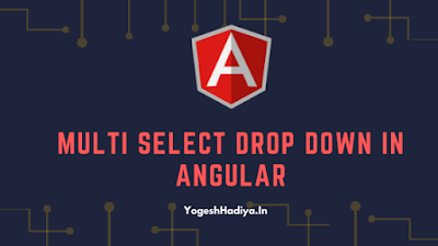 Multi Select Dropdown In Angular