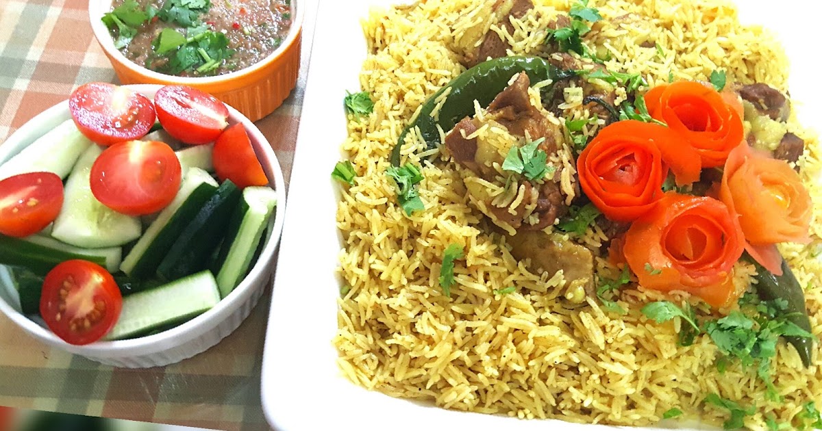 ZULFAZA LOVES COOKING: Menu lunch nasi arab LAMB MADGHOUT