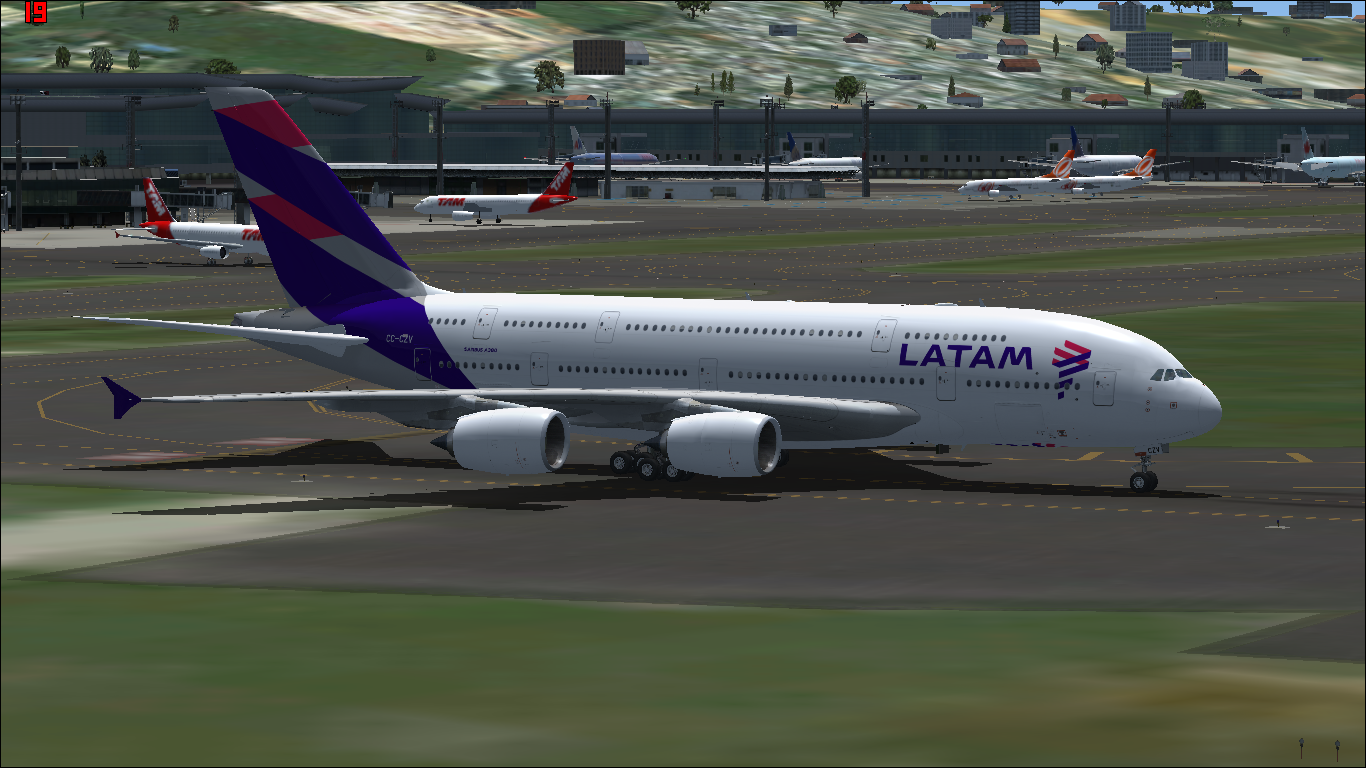 Migue Gaming HD: Airbus A380 Latam (FSX)