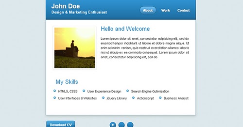 30 Free HTML Web Design Templates | Design Inspiration | PSD Collector